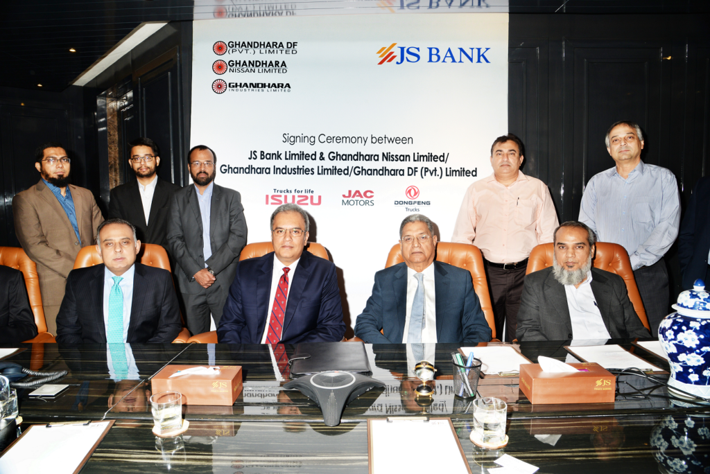 JS Bank Collaborates With Ghandhara Group