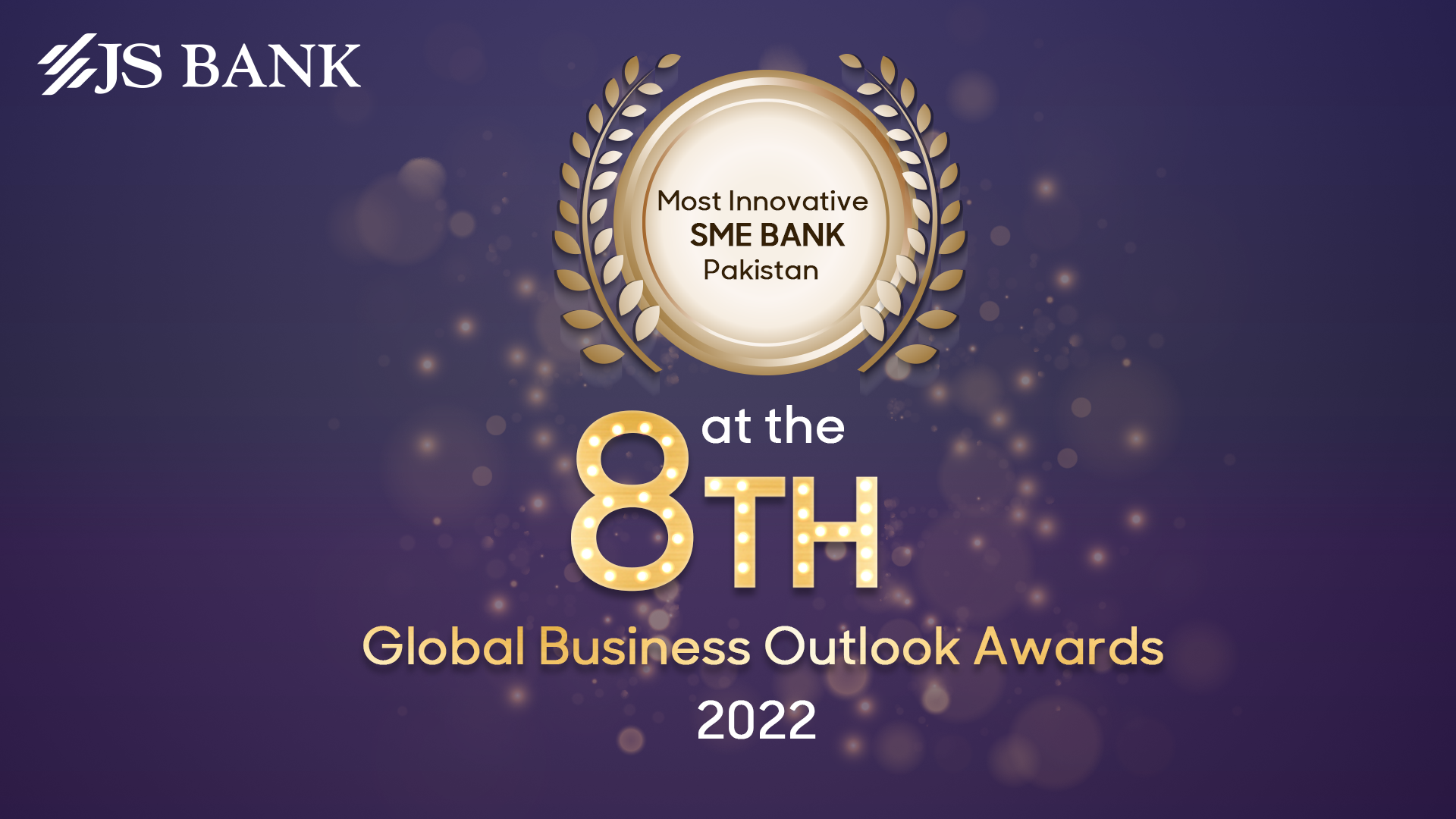 Achievement of ‘Most Innovative SME Bank’ Award at 8th Global Business ...