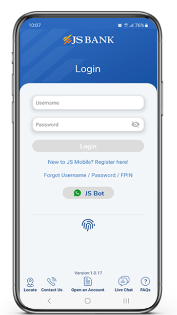 JS Mobile | JS Bank